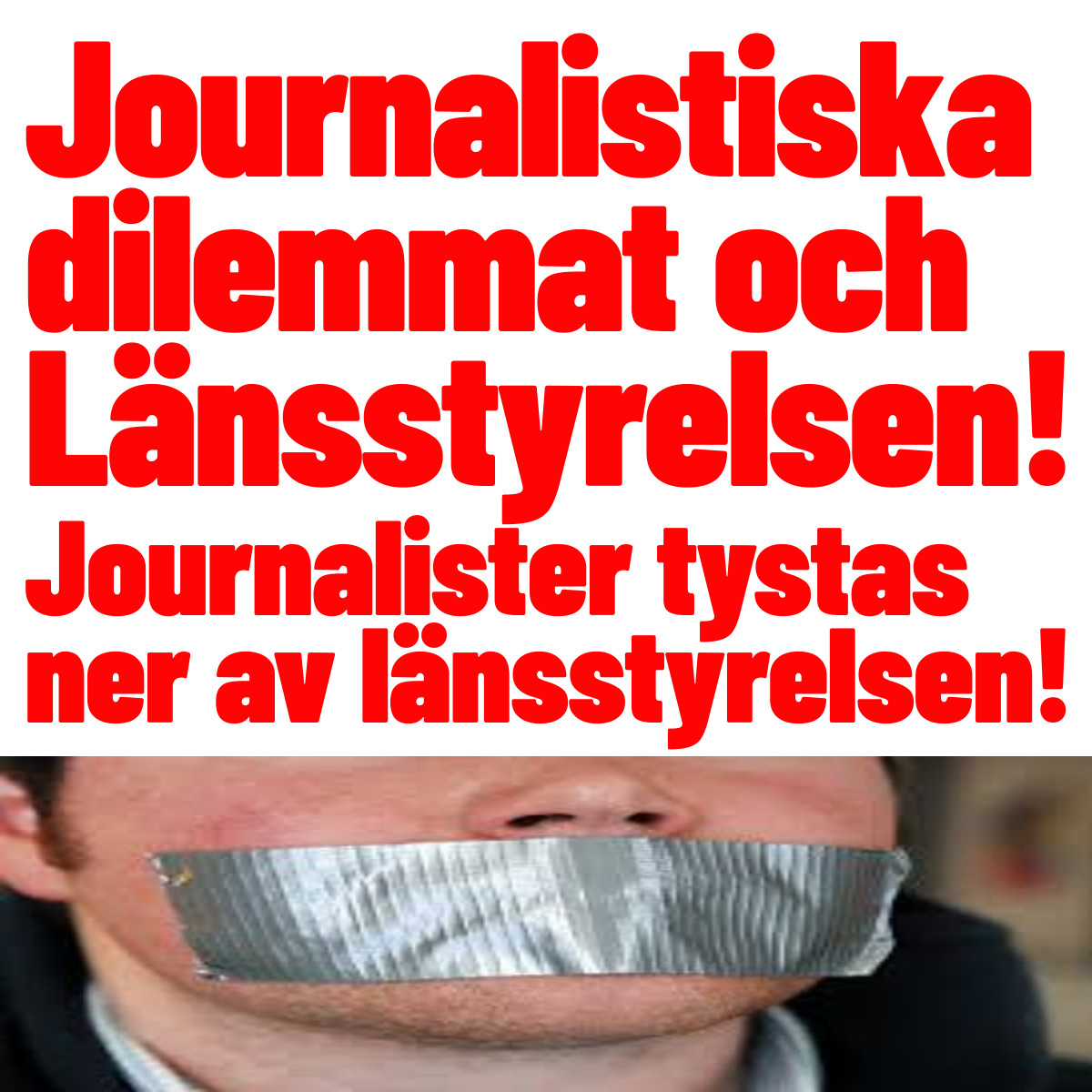 Journalistiska dilemmat och Länsstyrelsen! - Vi som ska stoppa ...